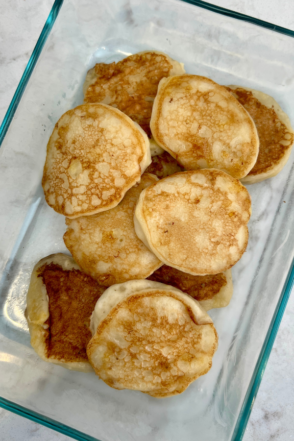 Egg Free Banana Pancakes - Messy Bun Motherhood